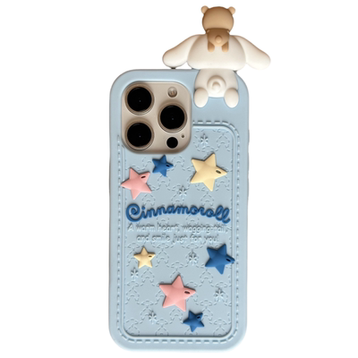 @BOBBY PLANET日本原单三丽鸥趴趴玉桂狗melody可爱卡通软硅胶适用iPhone16Promax手机壳苹果1543情侣少女心