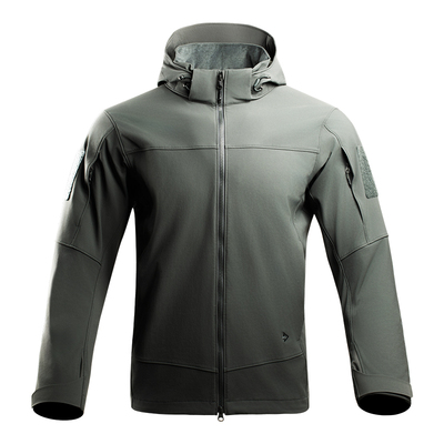 战之雪虎战术连帽软壳夹克加强版