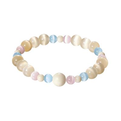 zeroline荔枝冻猫眼石手串渐变色