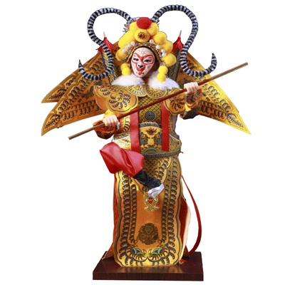 中国风绢人礼品送老外摆件孙悟空
