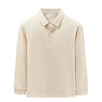 罗蒙秋季长袖商务休闲POLO衫