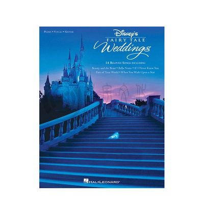 迪士尼童话婚礼 声乐吉他和钢琴 海伦德原版乐谱书 Disneys Fairy Tale Weddings for Piano Vocal and Guitar HL00313588