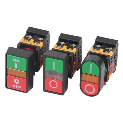 上海马可双键复位型铜件控制开关