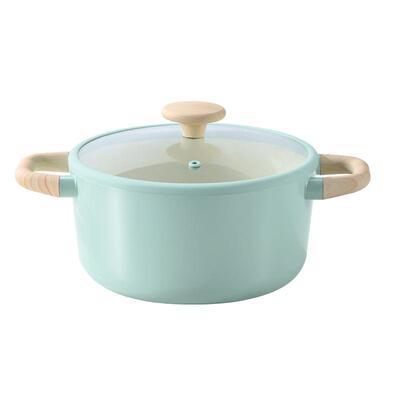 卡罗特汤锅陶瓷不粘锅双耳蒸炖锅