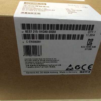议价西门子CPU继电器模块6ES7215-1HG40-0XB0/1AG40/1BG40-OXBO/A