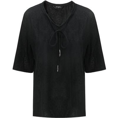 COCOBELLA镂空提花针织衫