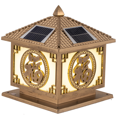 暖朵太阳能柱头灯围墙灯大门灯