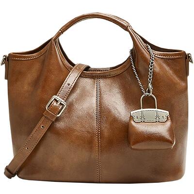 百思图2025春季新款商场同款简约通勤手提包单肩斜挎包女X3660AX5