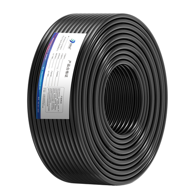 国标铜芯rvv电缆线软护套电线