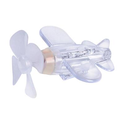 TOOKTRO彩灯风力发电小飞机装饰