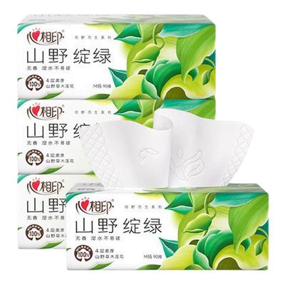 心相印向野而生抽纸M码大包