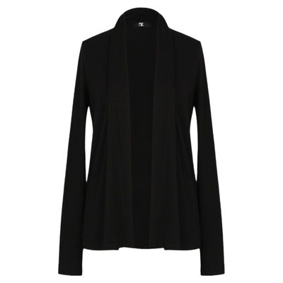 SEEKSIMPLE 堆领量感针织开衫外套