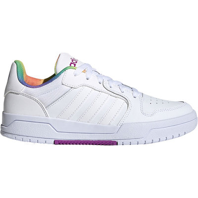 Adidas/阿迪达斯正品 neo ENTRAP 男女休闲运动鞋小白鞋 H01052