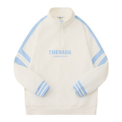 纳迪亚卫衣长袖T恤翻领