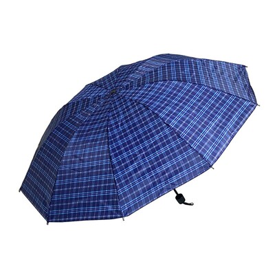 雨众家用手动折叠格子雨伞男女