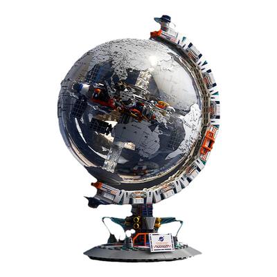 JAKI佳奇积木破晓地球仪