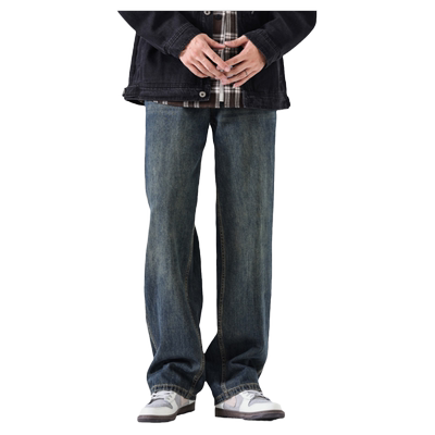 HomePanda美式高街牛仔裤男