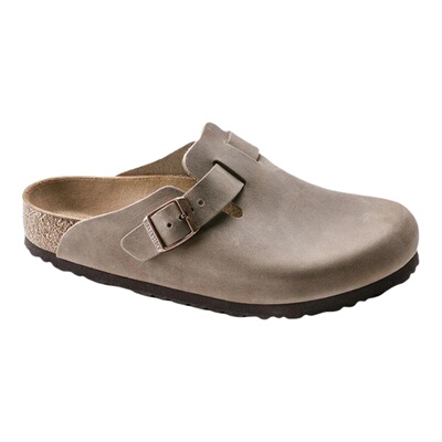 【自营】BIRKENSTOCK勃肯包头拖鞋牛皮革涂油软底拖Boston960811