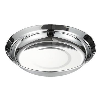 316不锈钢盘子小碟子家用菜盘