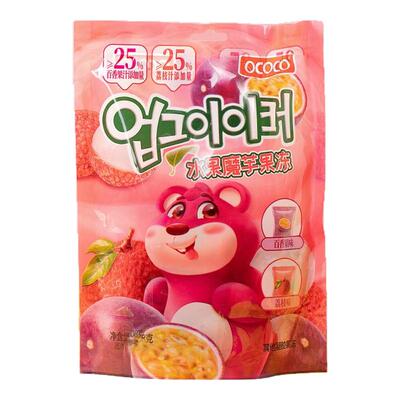 OCOCO水果魔芋果冻青提荔枝味