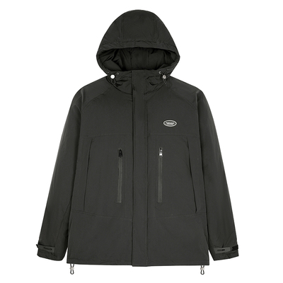 Madcloud冬季三防加厚连帽羽绒服