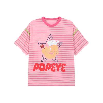 innplanet大力水手梦幻撞色T恤