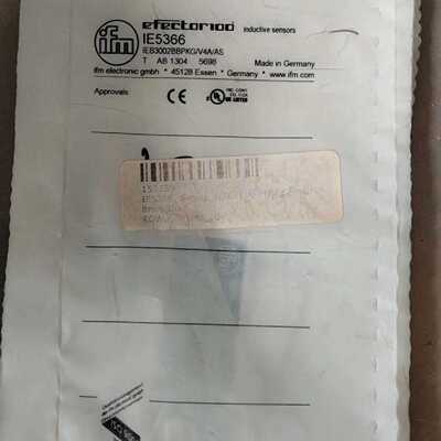 询价-IFM易福门IE5366 德国 电感式接近开关