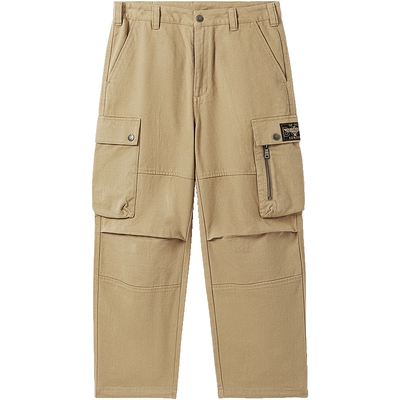 BOYLONDON冬男士长裤休闲百搭多口袋潮酷工装裤M34805