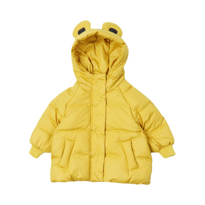 巴拉短款加厚男女童洋气羽绒服