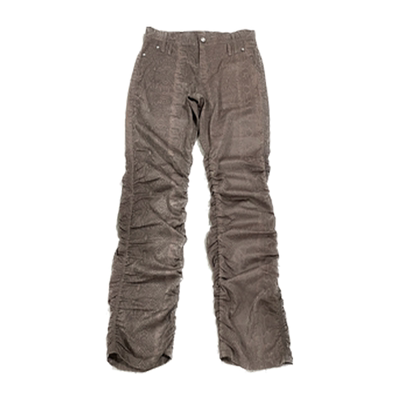 2000Archives蛇形抽褶长裤