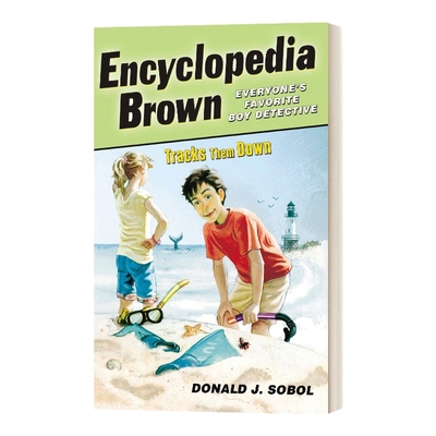 英文原版 Encyclopedia Brown Tracks Them Down 百科全书小布朗 追踪他们 英文版 进口英语原版书籍