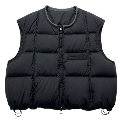 明摩冬季新款羽绒马甲女短款无袖加厚保暖小个子90白鸭绒坎肩外套