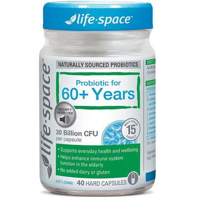 【自营】澳洲进口lifespace益生菌中老年人肠胃肠道调理40粒/瓶