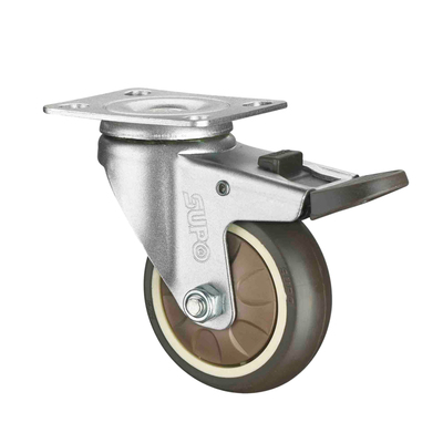 高弹力静音万向脚轮向荣SUPO橡胶