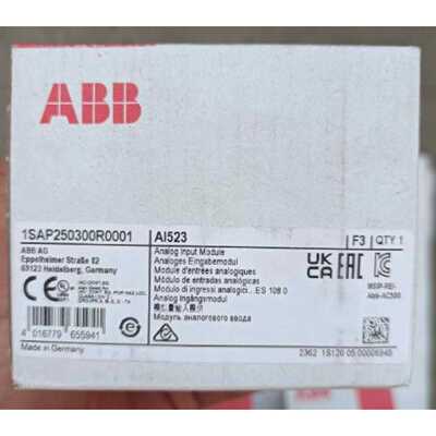 议价全新ABB   PLC 原装AI523 1SPA250300R0001现货
