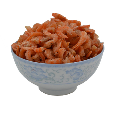 渔家自晒渤海湾野生虾干虾仁虾米