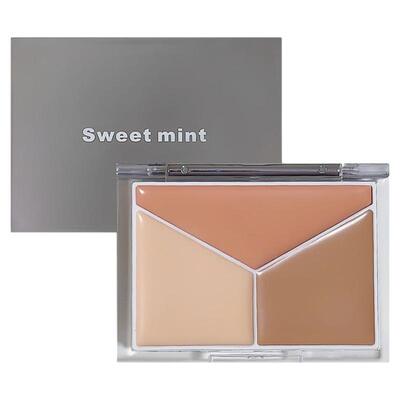sweetmint三色精灵遮瑕盘新手