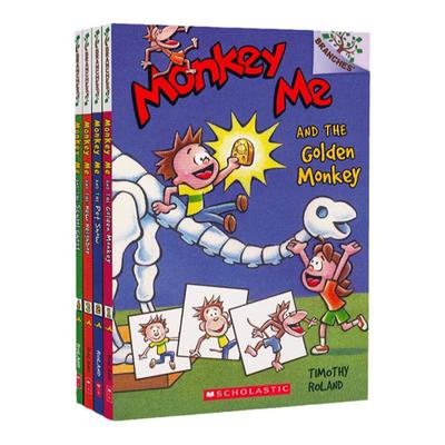 学乐猴子男孩MonkeyMe英文原版