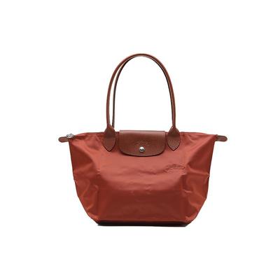 【自营】LONGCHAMP/珑骧女士LE PLIAGE金属拉链按扣手提包单肩包