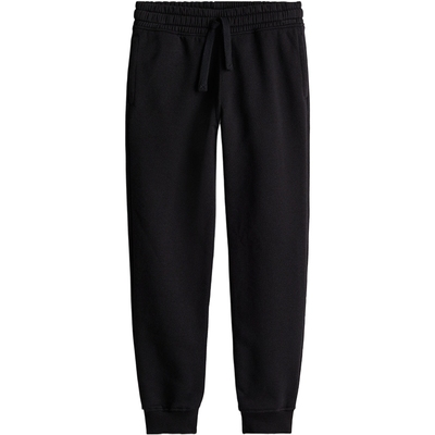 HM童装儿童男童裤子冬季棉质舒适抽绳锥形加绒长裤1236577