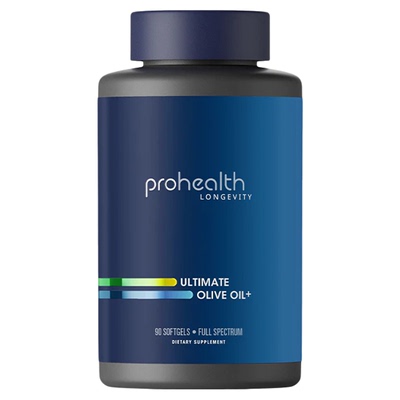 ProHealth UltimateOlive Oil橄榄油+90粒软胶囊橄榄苦苷多酚