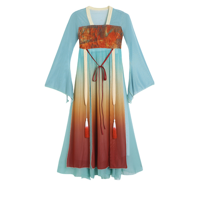 儿童古典舞身韵纱衣套装