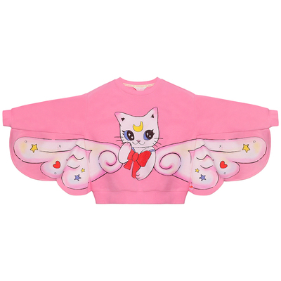 【勇气的翅膀】印花套头卫衣春季