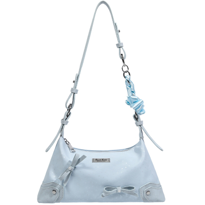 Laxmi小众蝴蝶结通勤腋下包