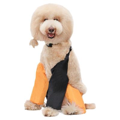 多乐米狗狗防水防脏背带腿套四脚