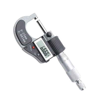 广陆数显外径千分尺螺旋测微器