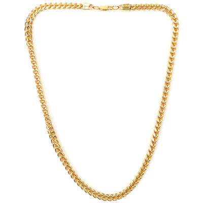 Chain金色22/28英寸坦链项链
