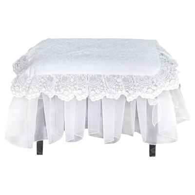 婚纱版浪漫钢琴凳子套MissPeony