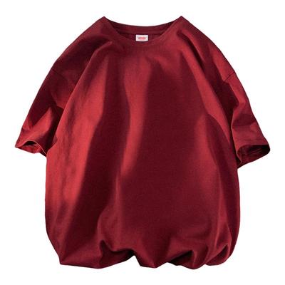 纯棉高克重宽松T恤短袖打底衫