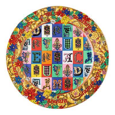 Versace meets Rosenthal 范思哲复古彩绘挂盘